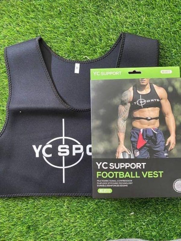 YC FOOTBALL VEST – Neoporin Men’s Sports Bra – Sportsmallgh.com